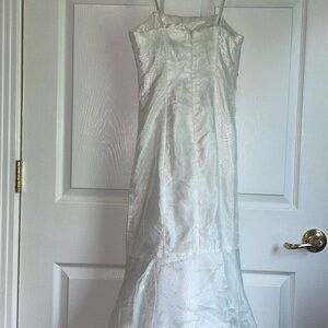 Jodi Kristopher | Dresses | Jodi Kristopher Size White Mermaid Beaded ...
